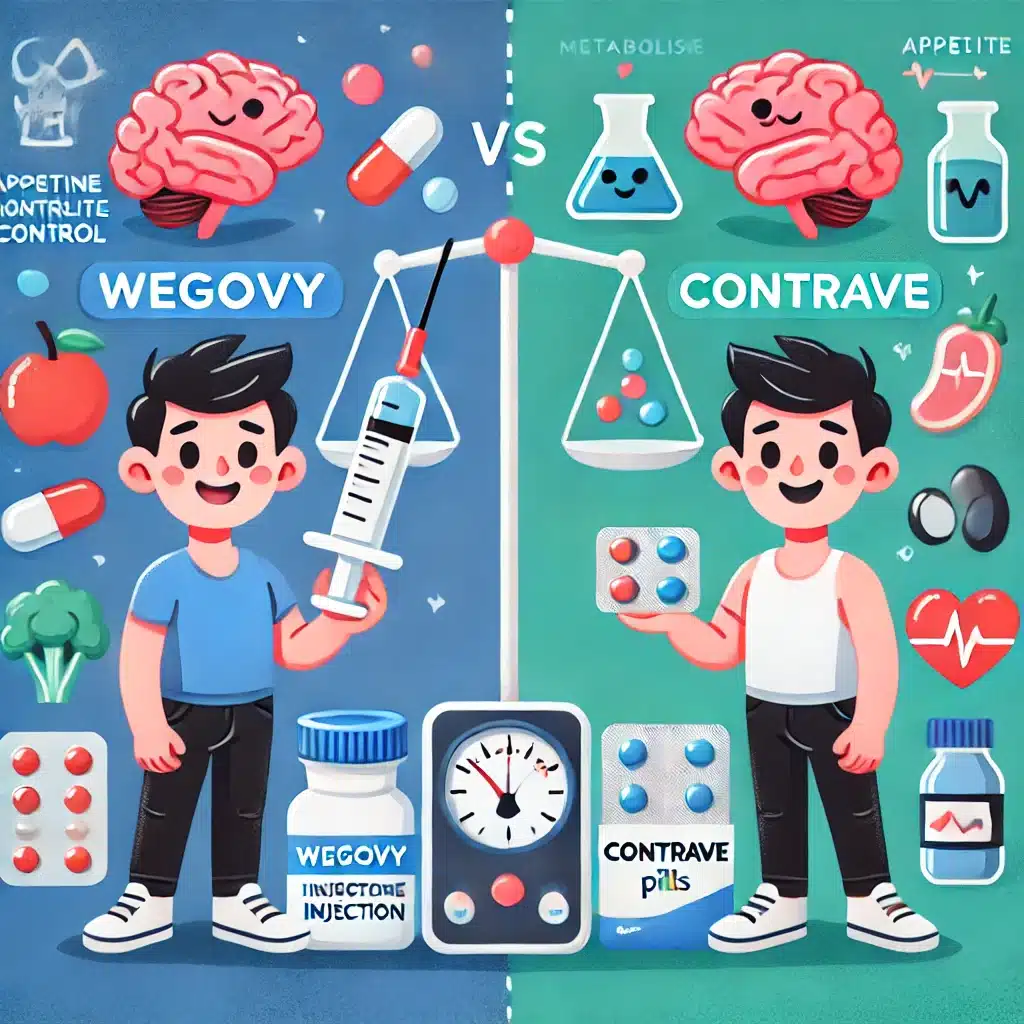 Wegovy vs Contrave - WEGOVY